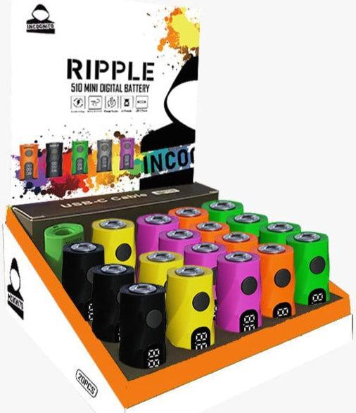 Incognito Ripple 510 Vape Battery – Best Smoke Shop